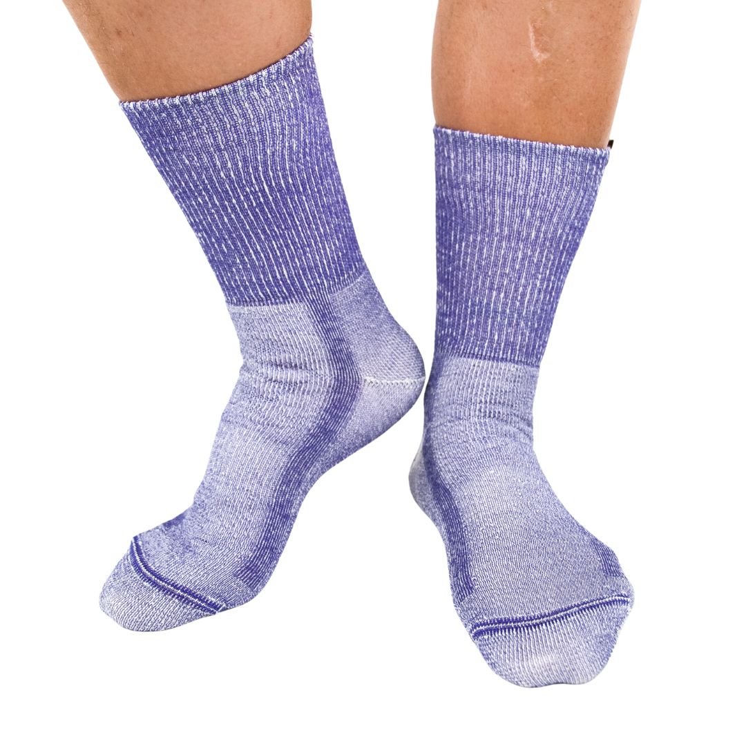 Merino nogavice Furam zase PREMIUM VIJOLA